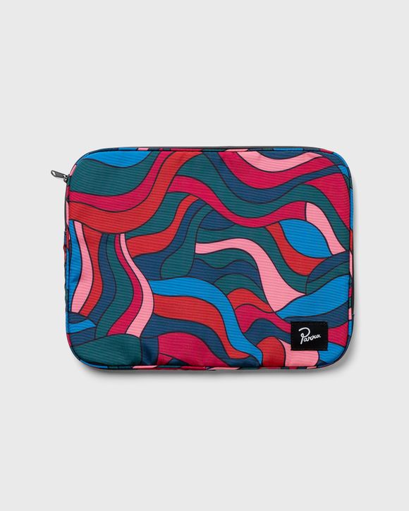 By Parra distorted waves laptop sleeve (16 inch) Multi | BSTN Store