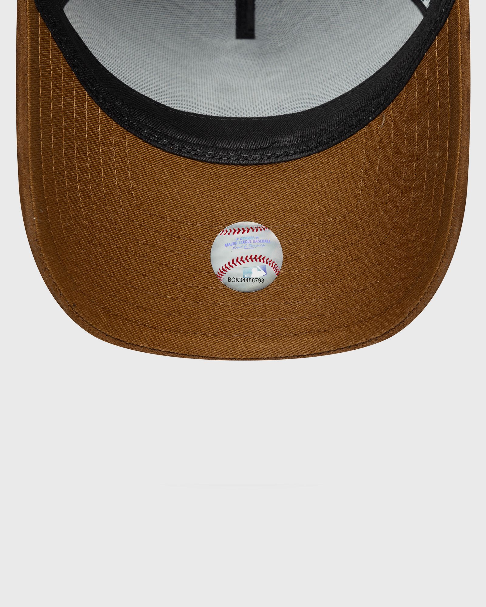 New Era SUEDE VISOR EFRAME Detroit Rigers Blue Brown | BSTN Store