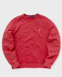 Polo Ralph Lauren LONG SLEEVE-SWEATSHIRT Red | BSTN Store