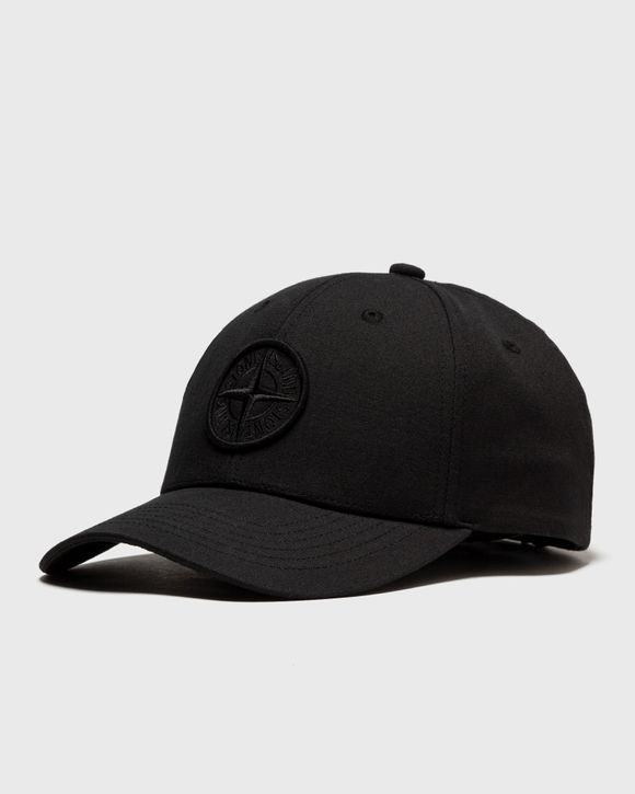 Stone Island Cotton Rep Cap Black | BSTN Store