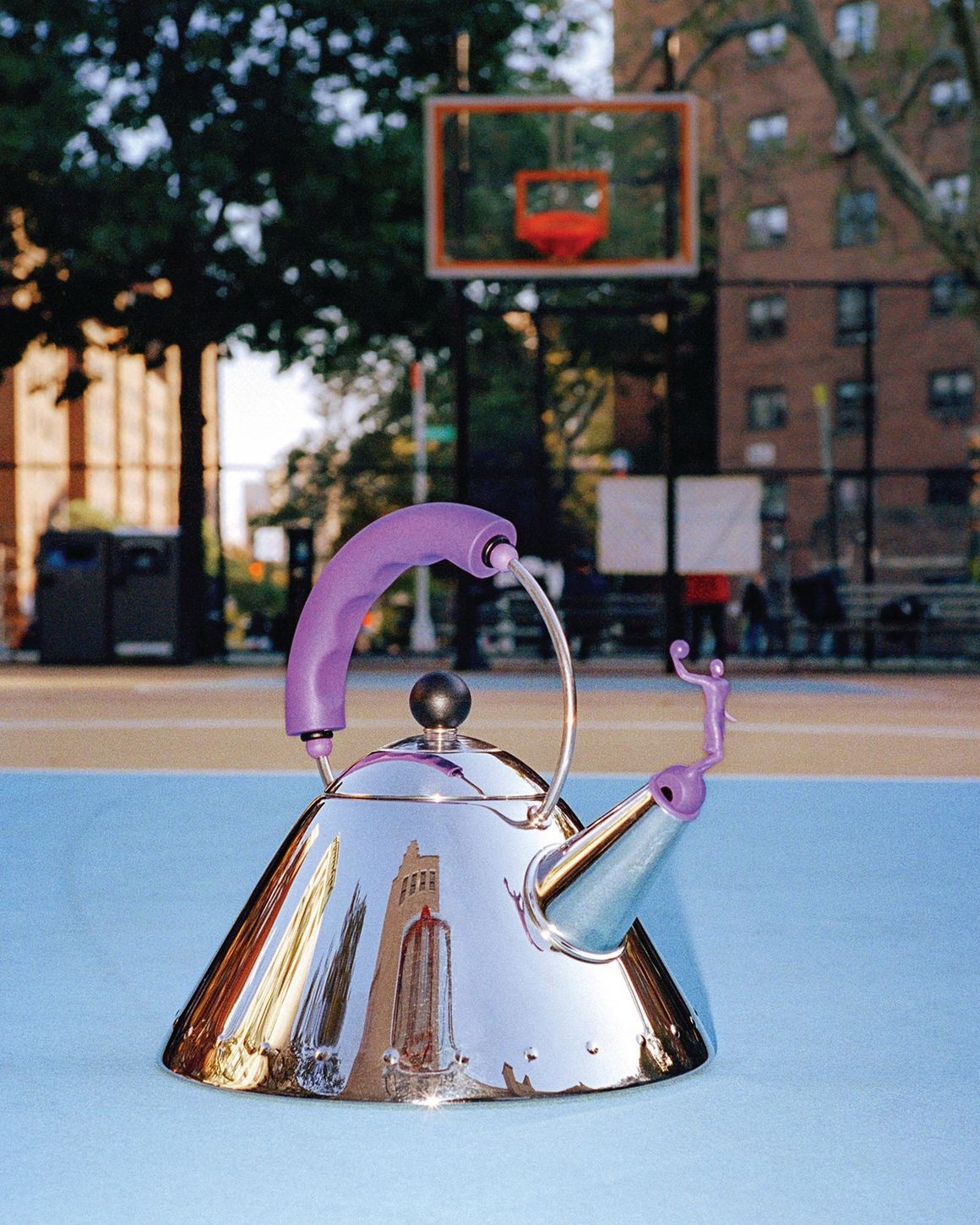 Alessi 9093 KETTLE ALASKA by Virgil Abloh Silver BSTN Store