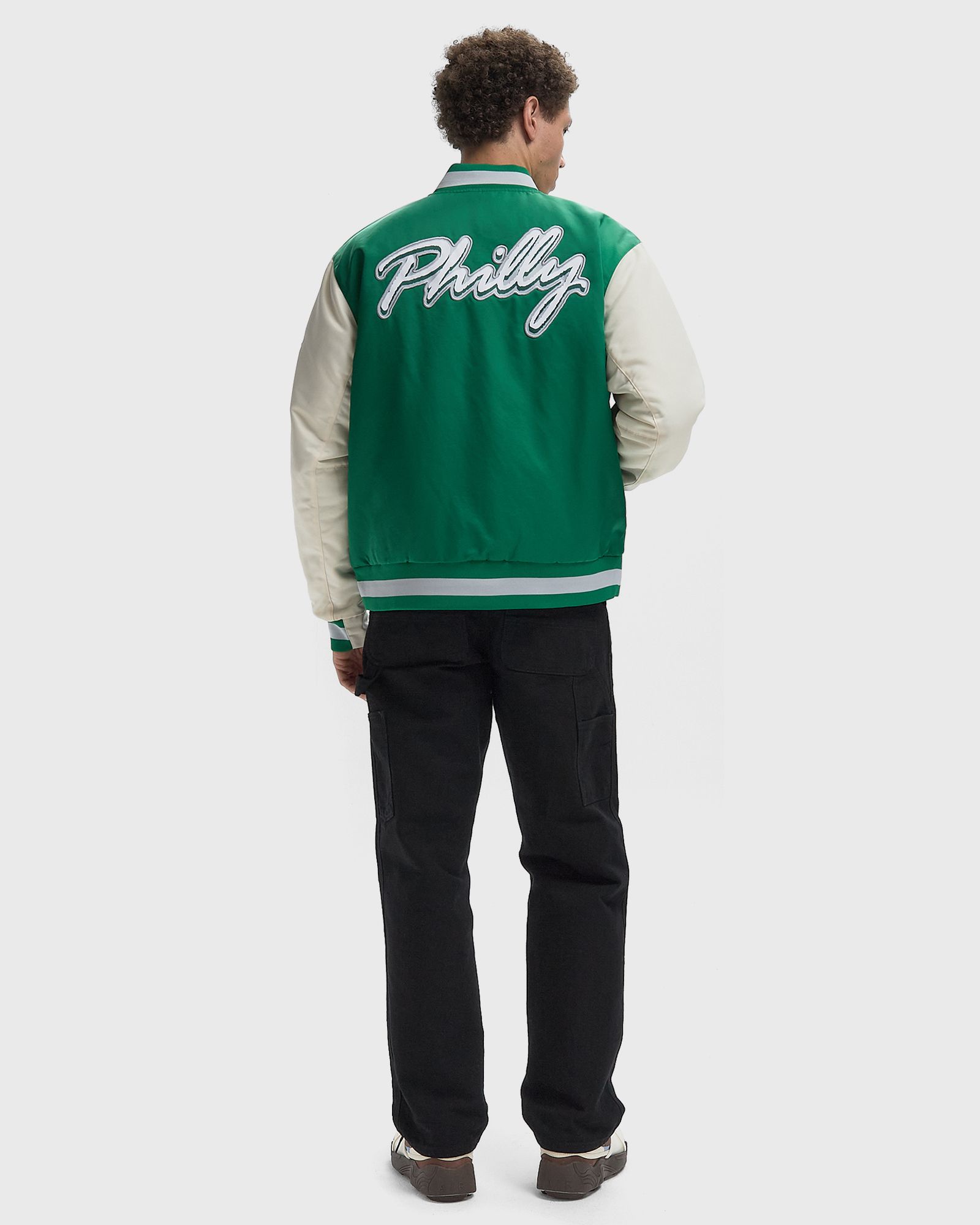 Nike Nike Rewind Legacy Bomber Jacket Green White | BSTN Store