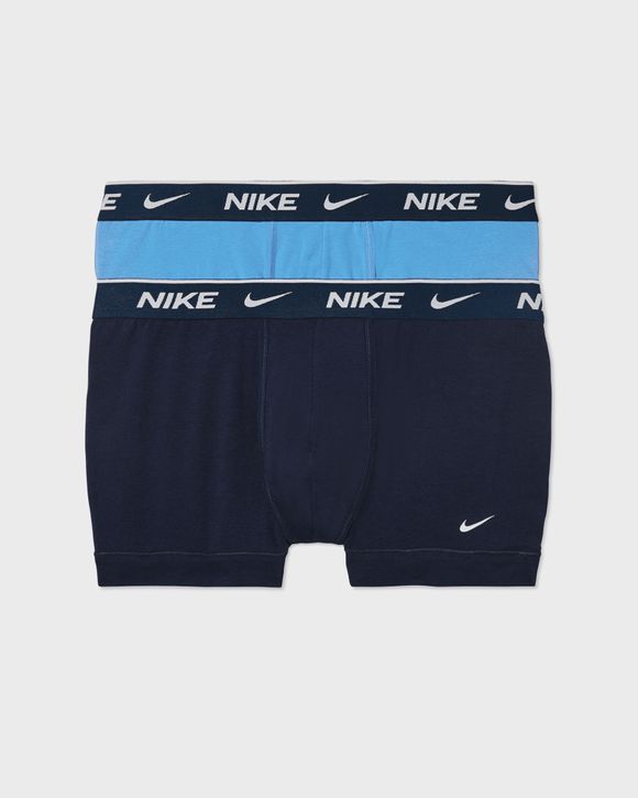 Nike Everyday Cotton Stretch TRUNK 2-PACK Blue | BSTN Store