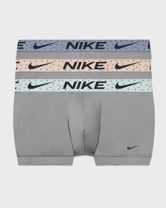 Nike Dri-FIT Essential Micro TRUNK 3-PACK Grey | BSTN Store