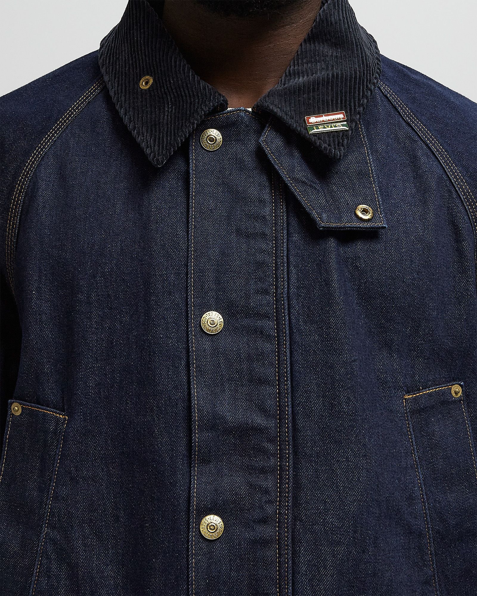 Levis X BARBOUR BEDALE Blue | BSTN Store