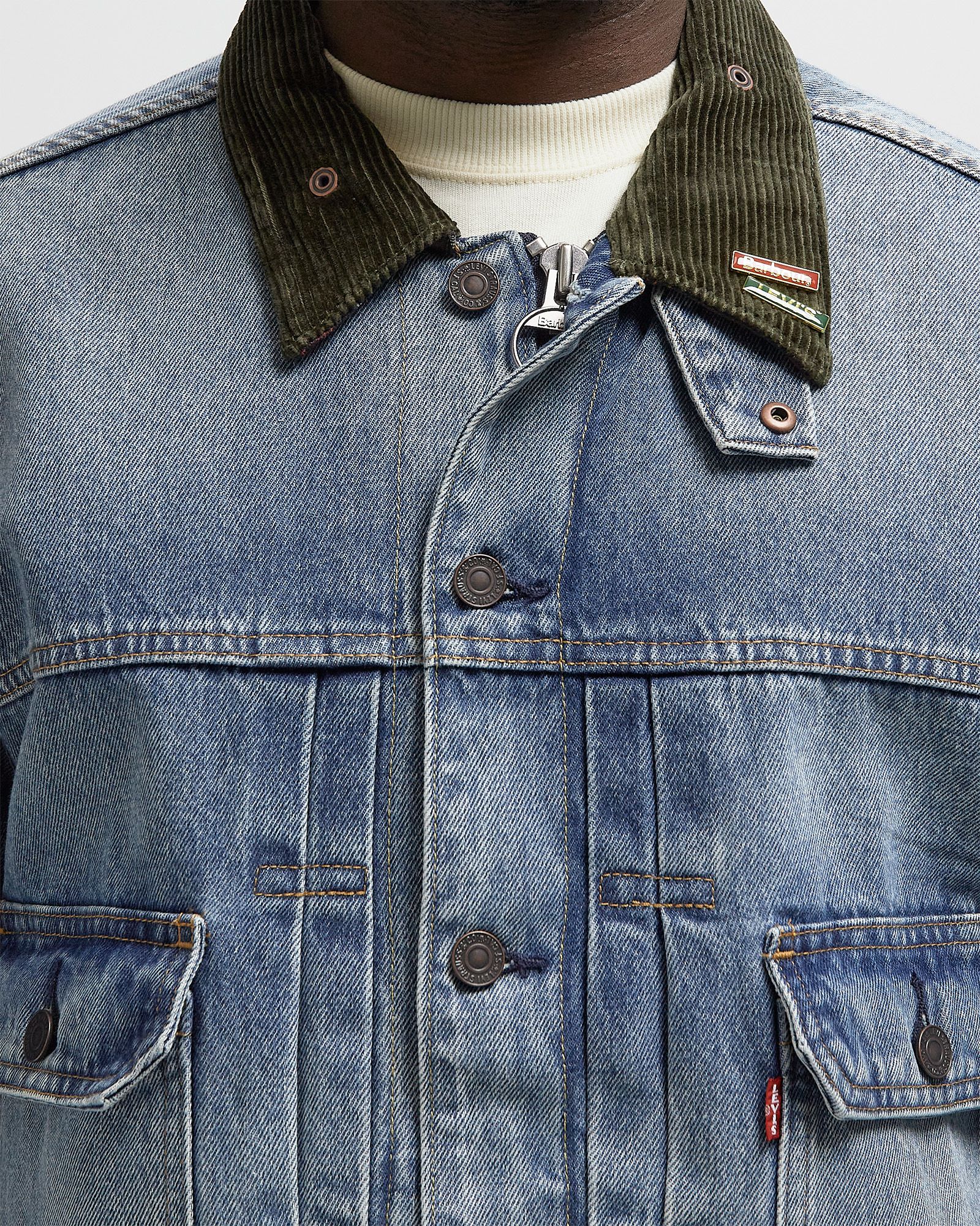 Levis X BARBOUR TYPE 2 DENIM Blue | BSTN Store