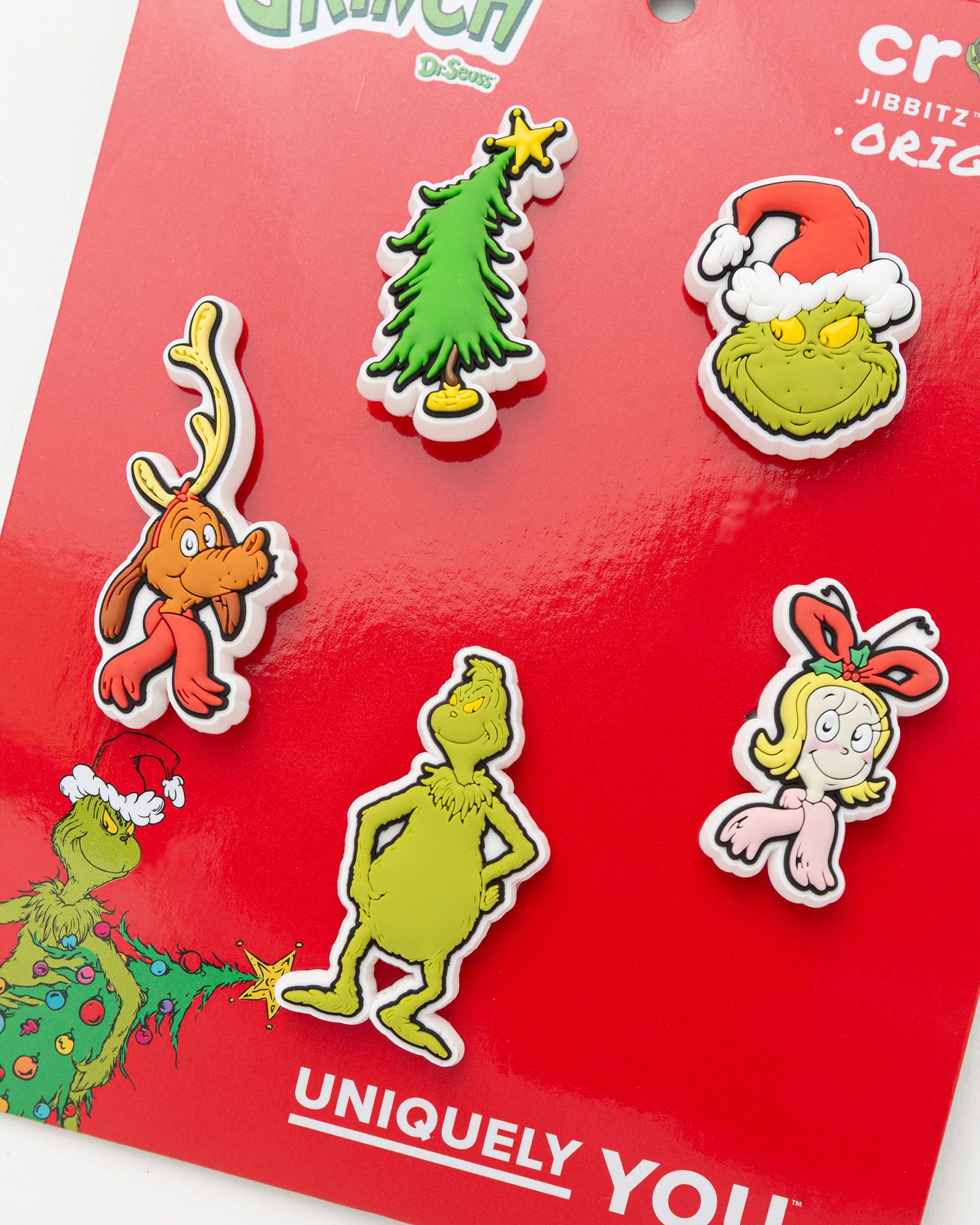 crocs The Grinch 5Pck Orange | BSTN Store