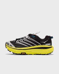 Hoka One One U MAFATE THREE2 Black/Yellow | BSTN Store