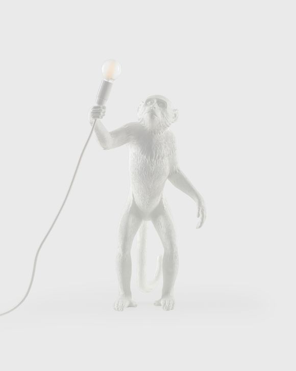 Seletti MONKEY LAMP RESIN LAMP - STANDING - EU PLUG White | BSTN Store