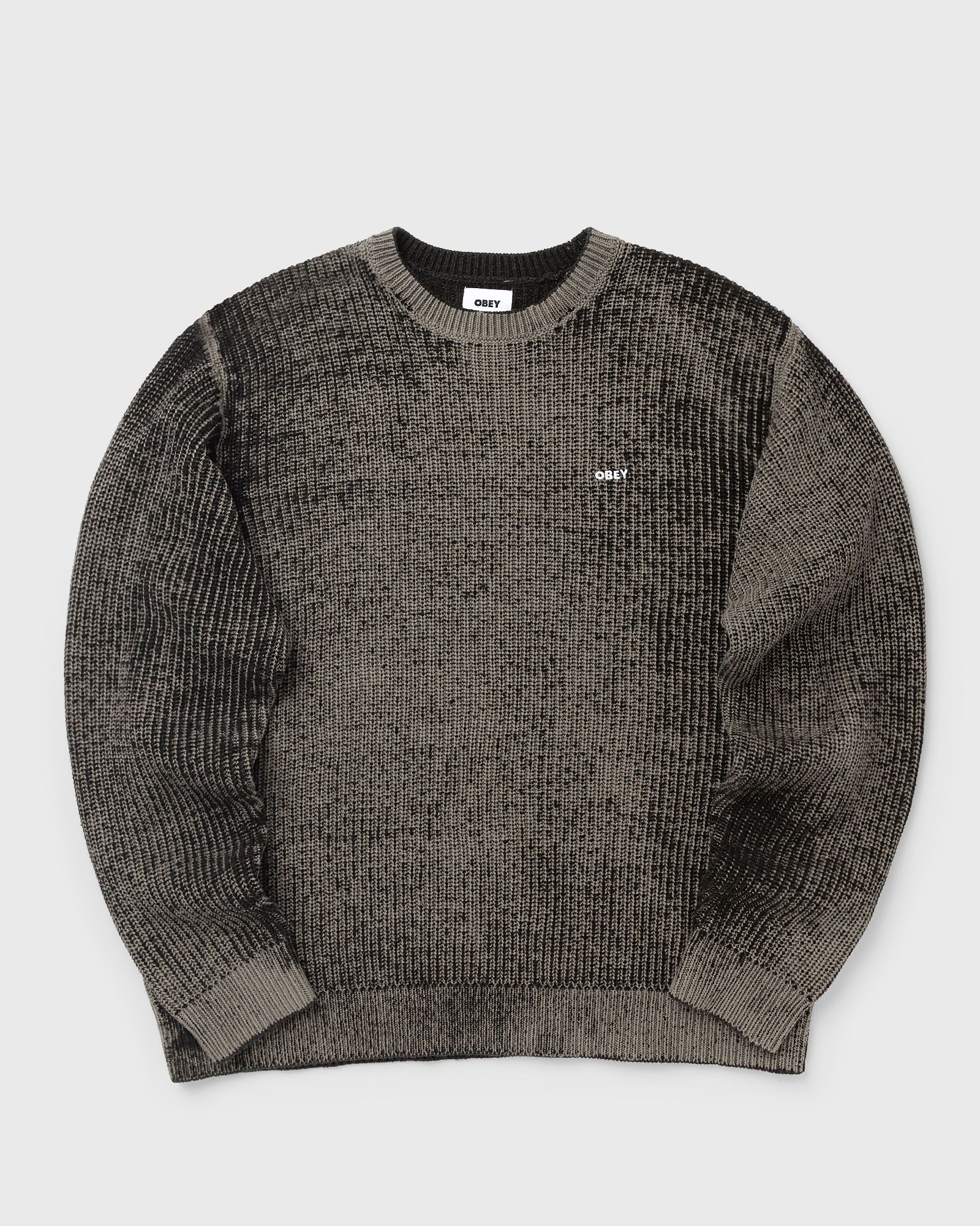 Obey Obey spray effect sweater Grey | BSTN Store