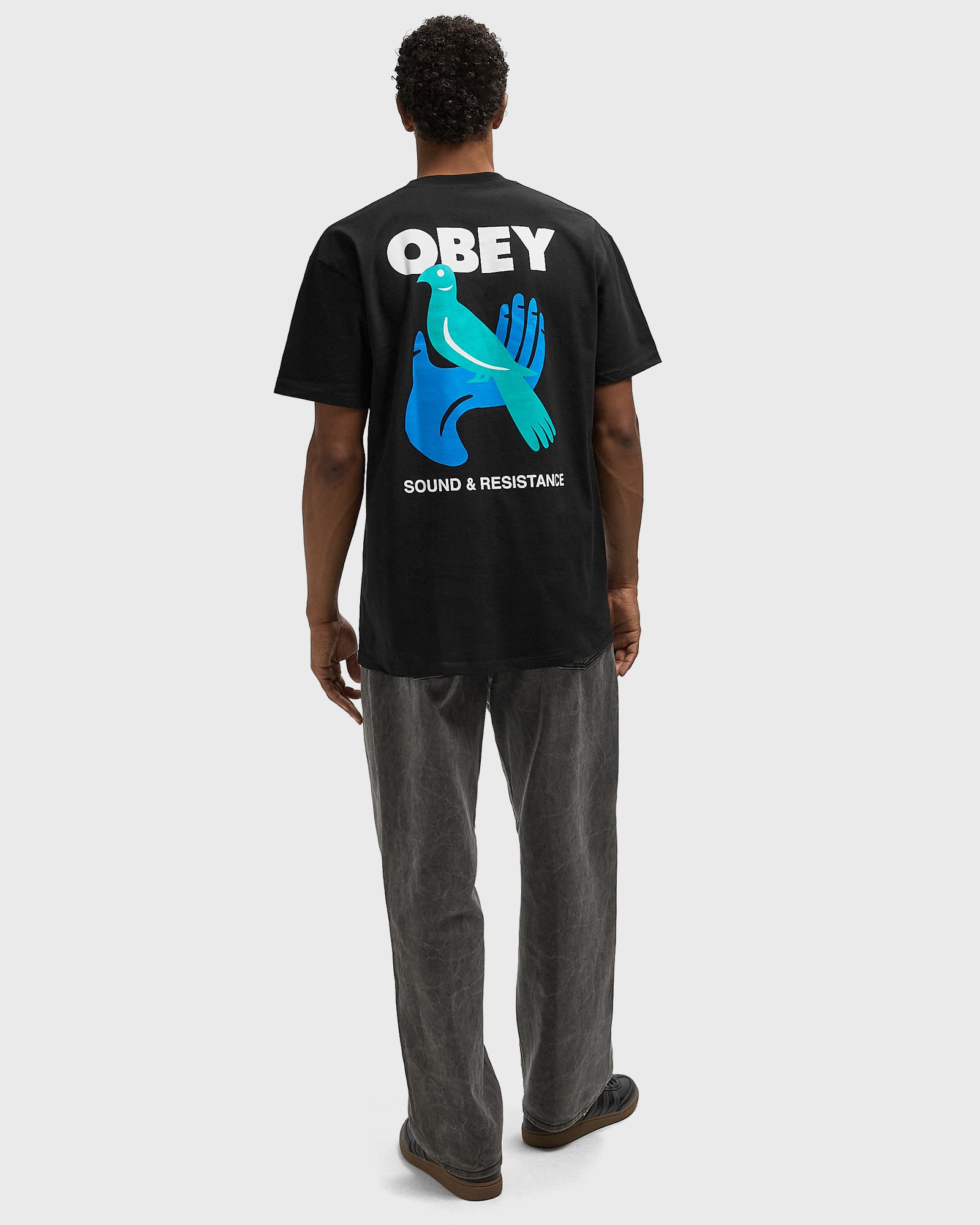 Obey Obey sound & resistance bird Black | BSTN Store