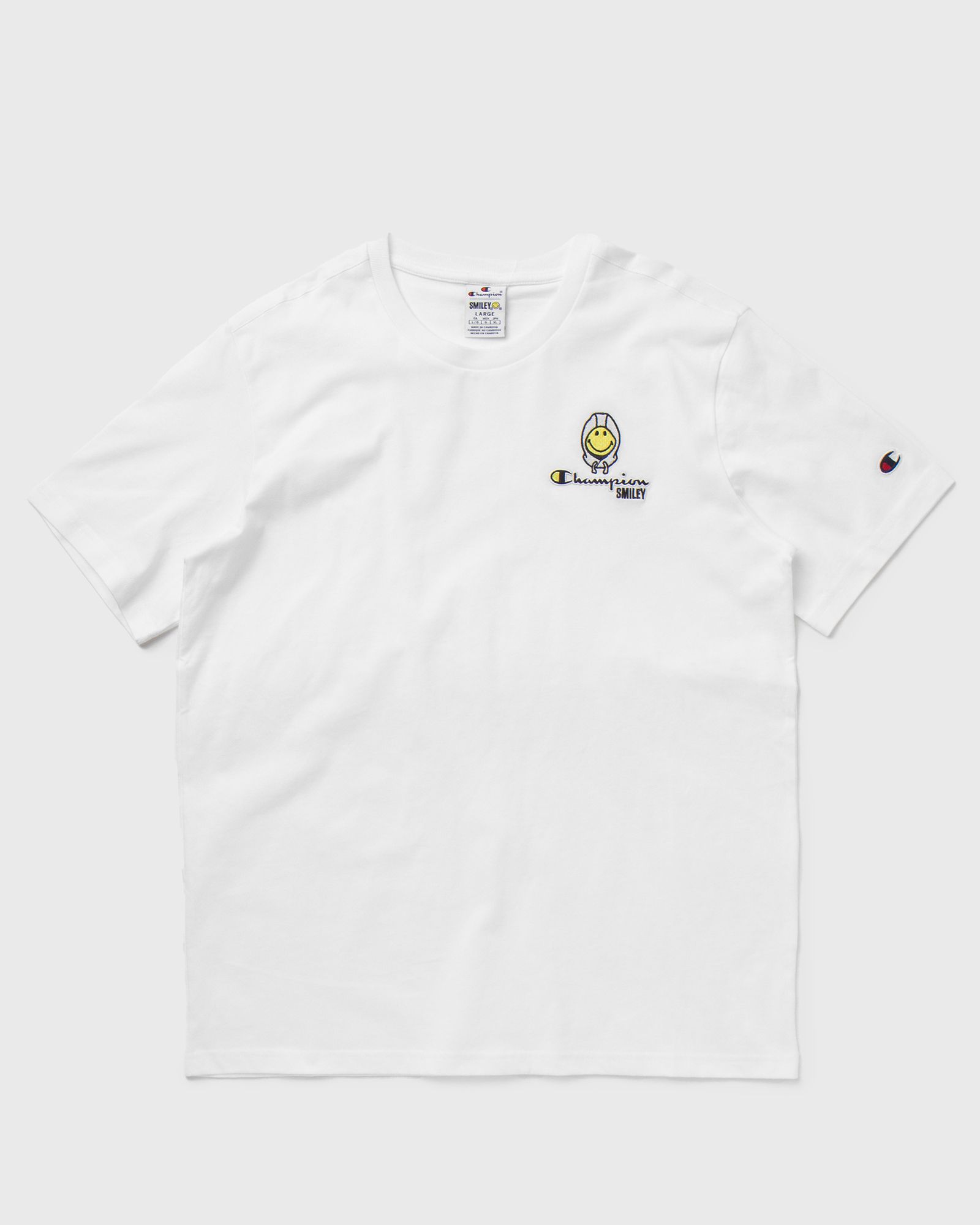 CHAMPION Champion x Smiley Crewneck T-Shirt White | BSTN Store