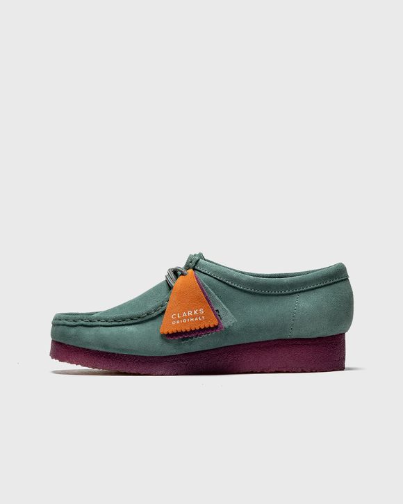 Clarks Originals Wallabee. Teal Combi Green | BSTN Store