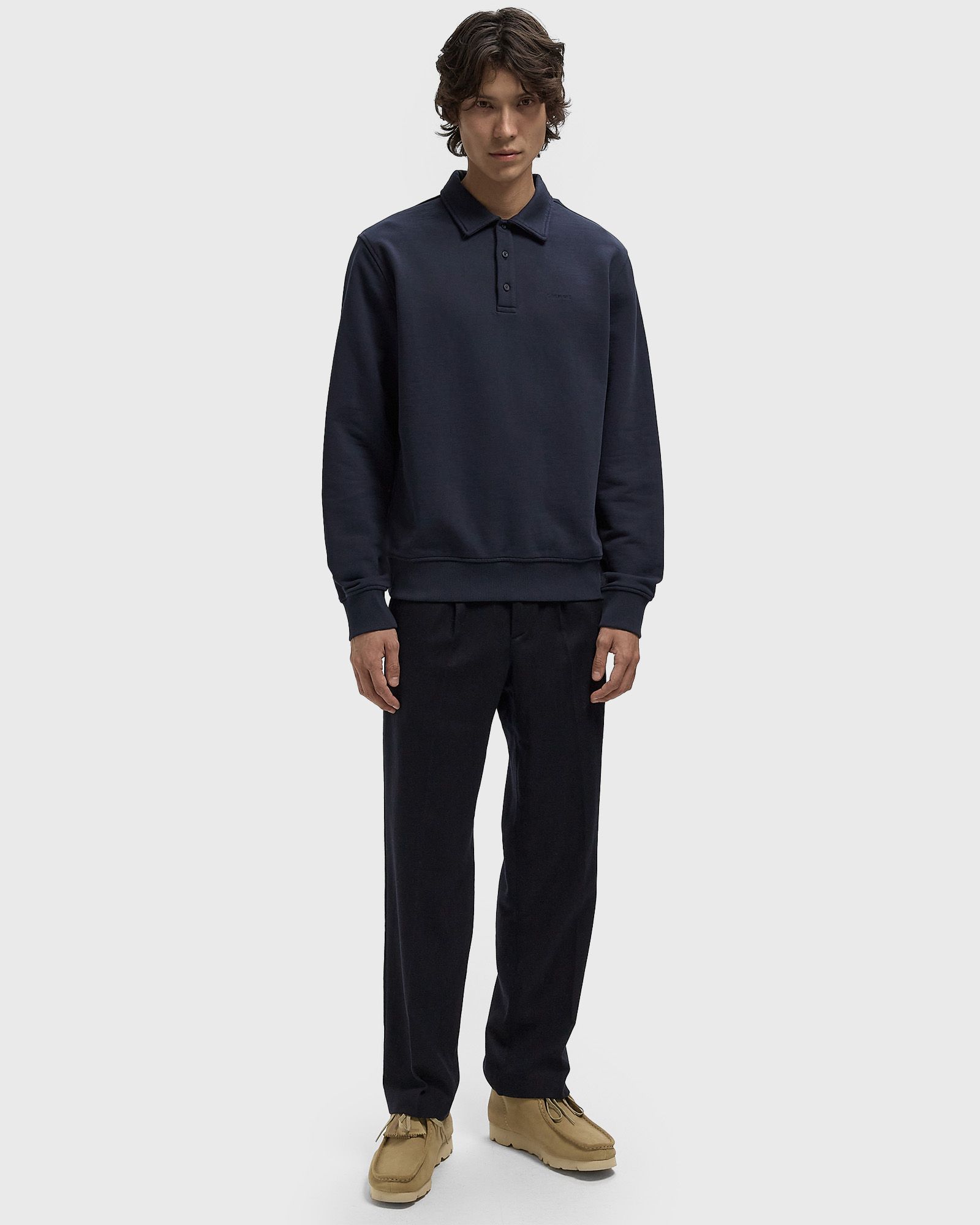 Edmmond Studios MINI LOGO POLO Blue | BSTN Store