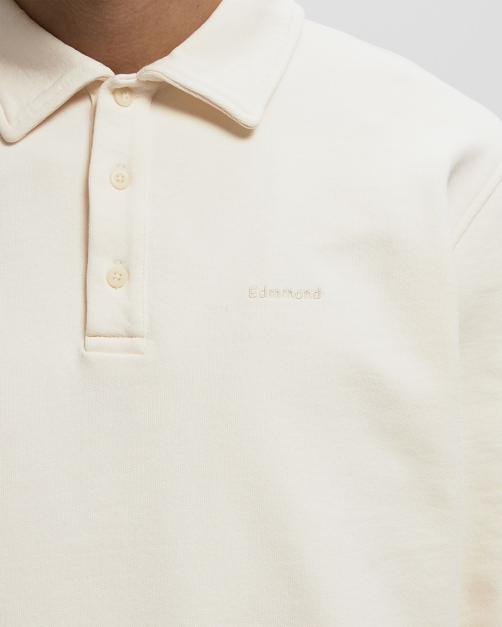 Edmmond Studios MINI LOGO POLO Beige | BSTN Store