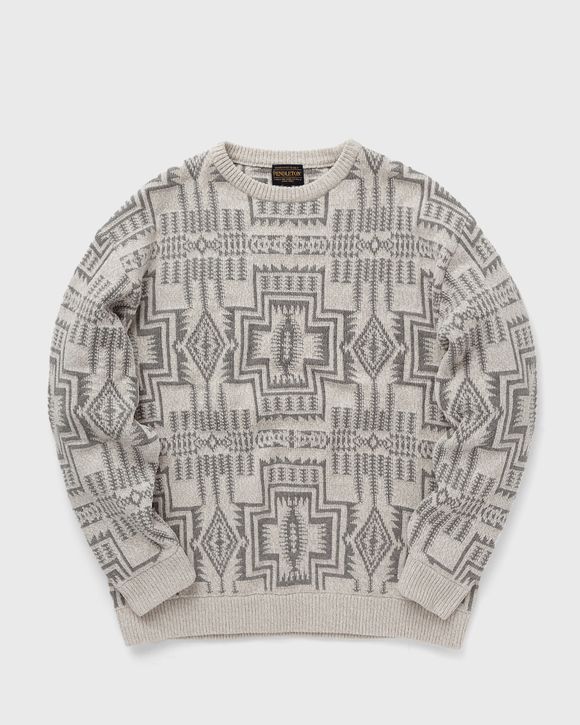 Pendleton CREWNECK PULLOVER IVORY HARDING STAR Grey | BSTN Store