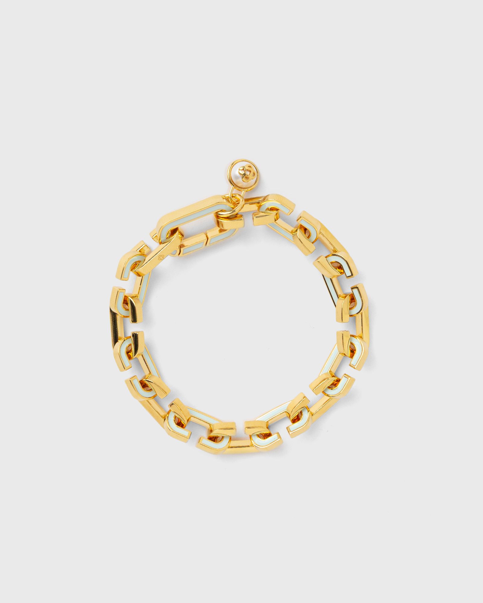 Casablanca ENAMEL C LINK BRACELET Gold | BSTN Store