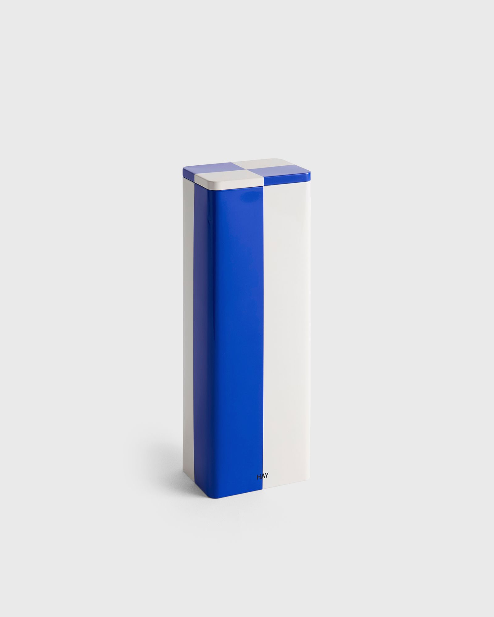 HAY Tin Container Small Blue White | BSTN Store