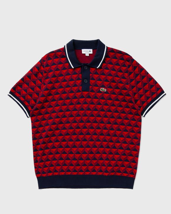 ROBERT GEORGE MOTIF POLO COLLAR SWEATER