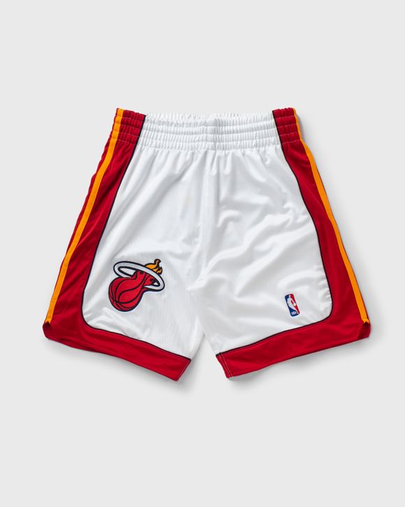Mitchell & Ness NBA AUTHENTIC SHORTS MIAMI HEAT 2005-06 White | BSTN Store
