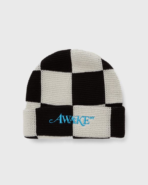 Awake CHECKERBOARD BEANIE Black/White | BSTN Store