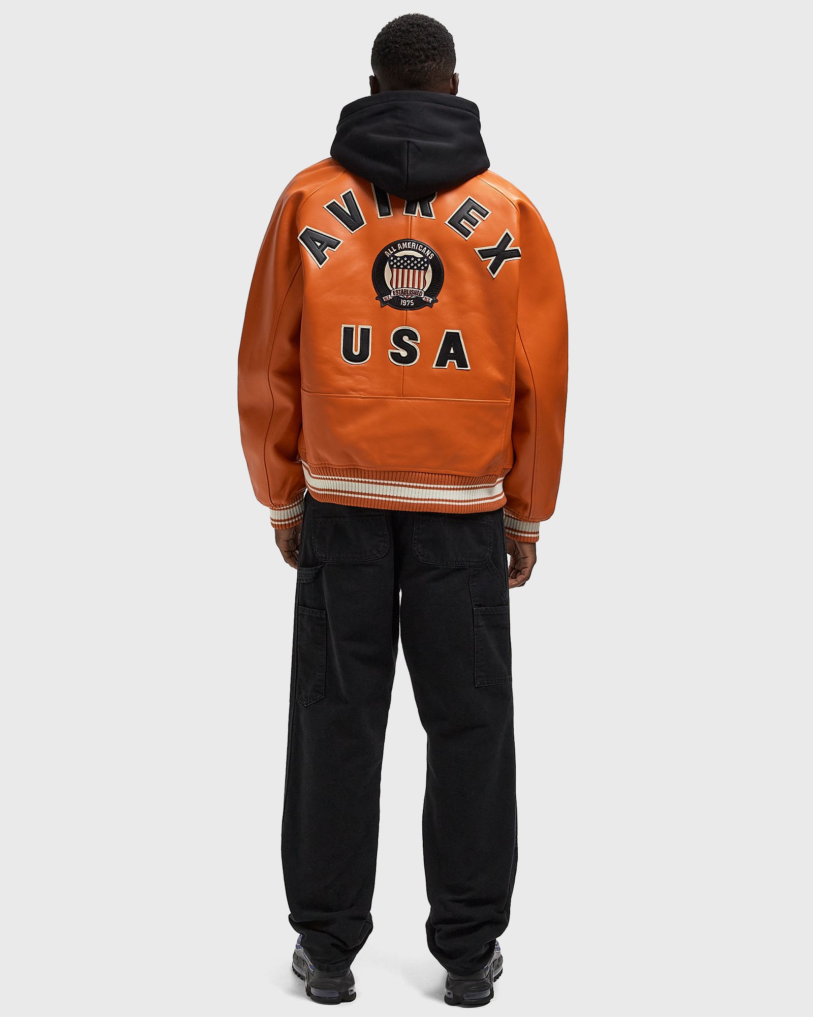 Avirex ICON JACKET Orange | BSTN Store