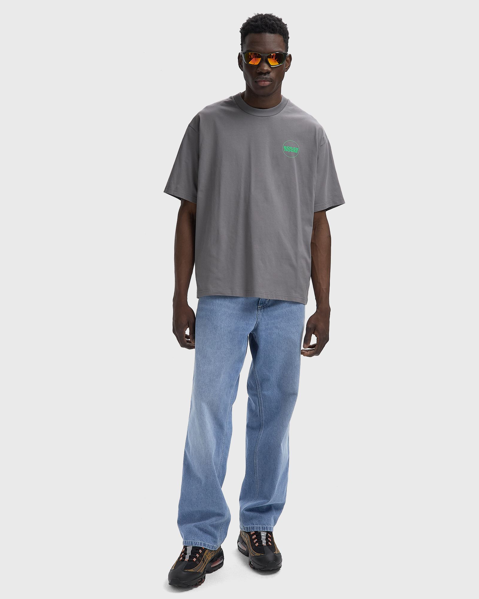 Boiler Room CORE LOGO TEE Grey | BSTN Store