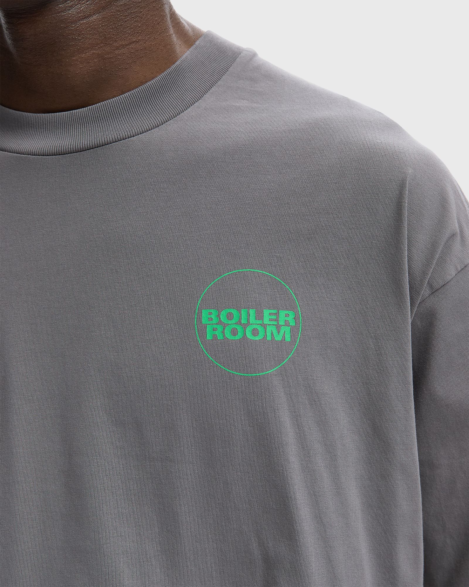 Boiler Room CORE LOGO TEE Grey | BSTN Store