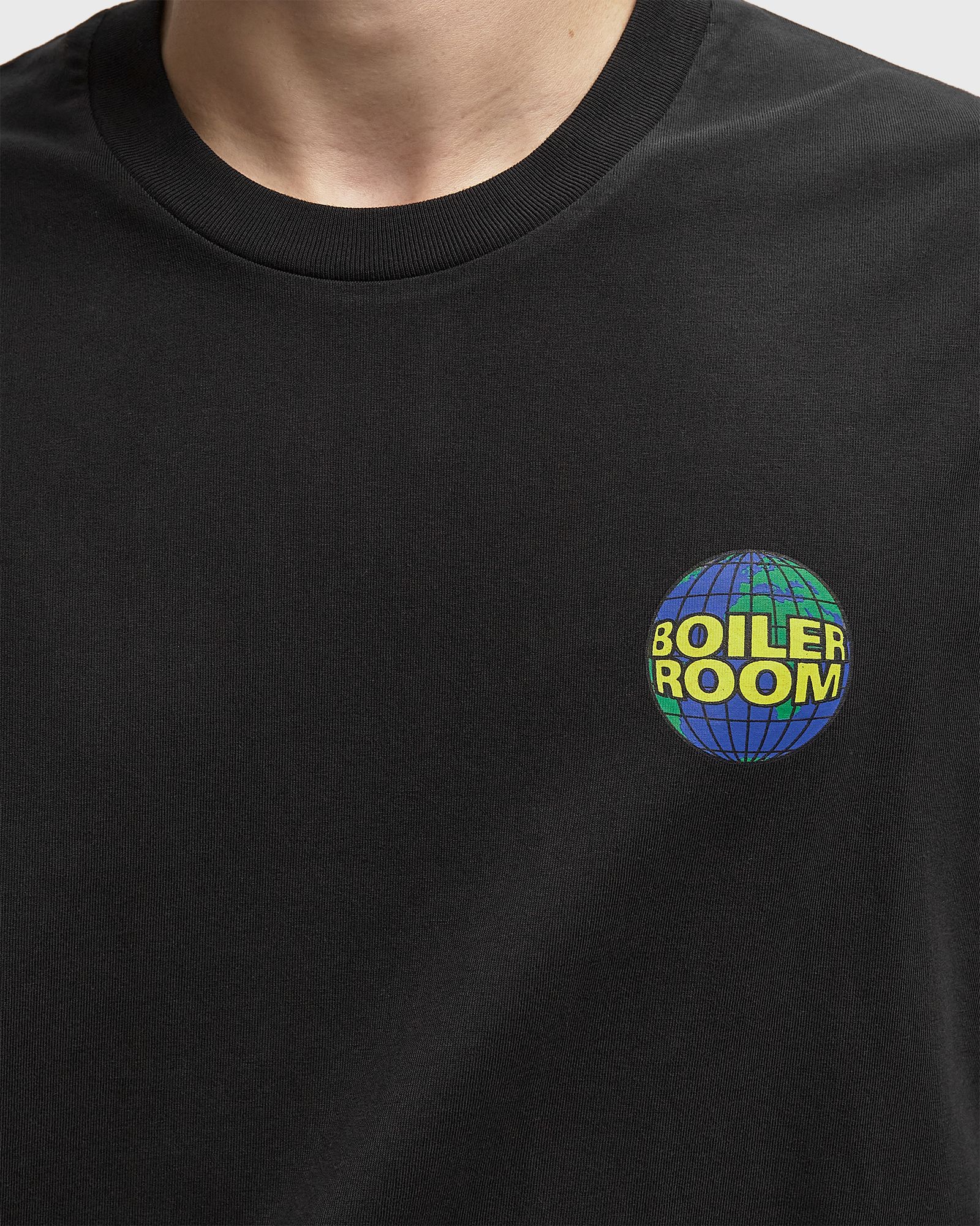 Boiler Room GLOBE LOGO TEE Black | BSTN Store