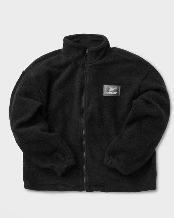 PATTA SHEARLING FLEECE JACKET Black | BSTN Store