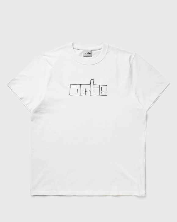 Arte Antwerp Turner Block Logo T-shirt White | BSTN Store