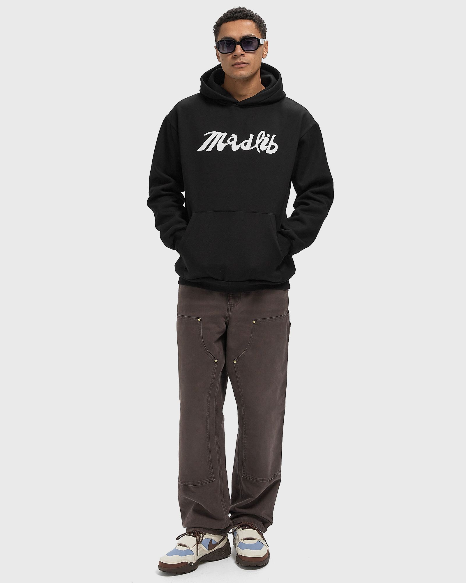 Butter Goods Madlib Pullover Hood Black | BSTN Store