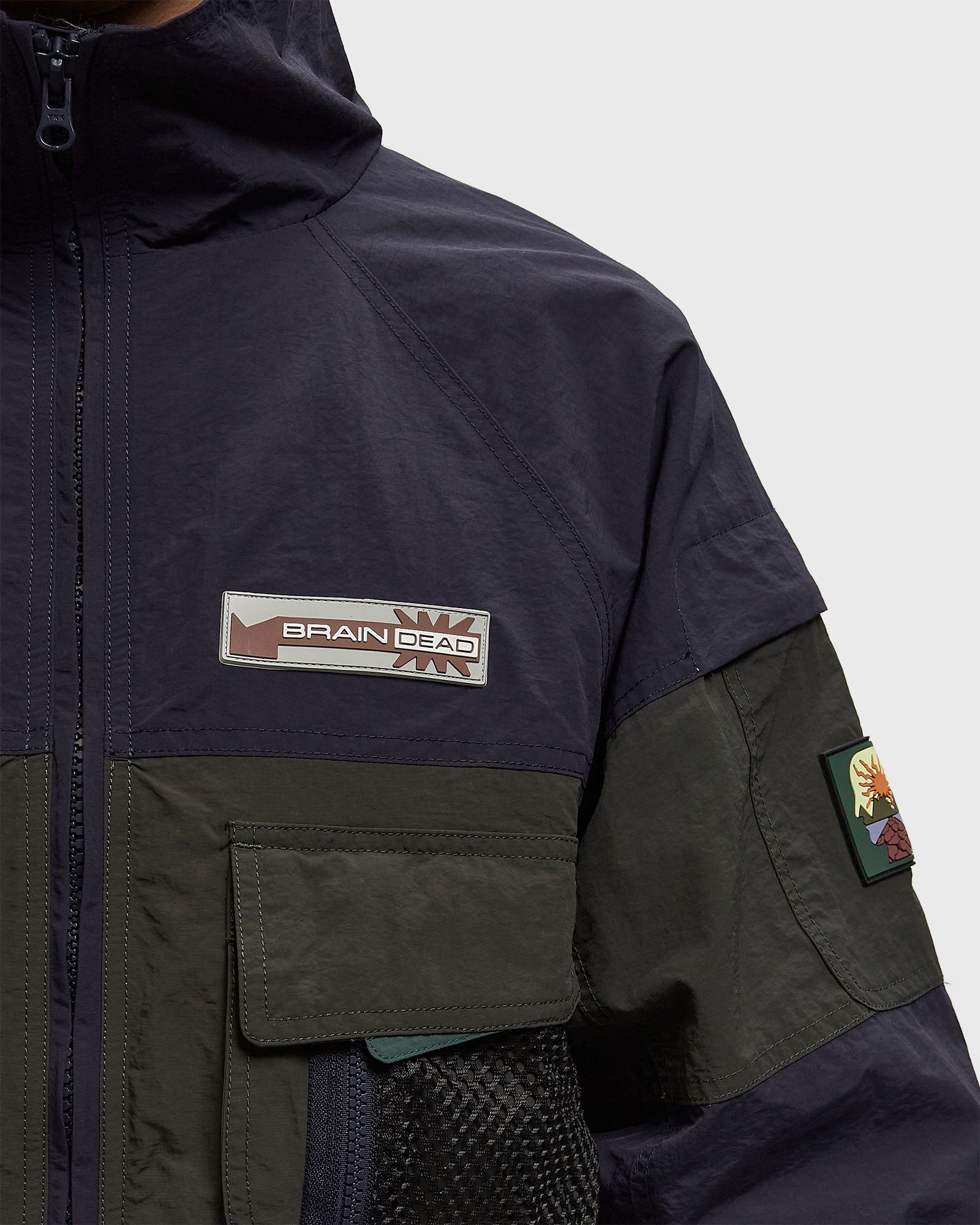 Brain Dead PANELED SNOW JACKET Blue | BSTN Store