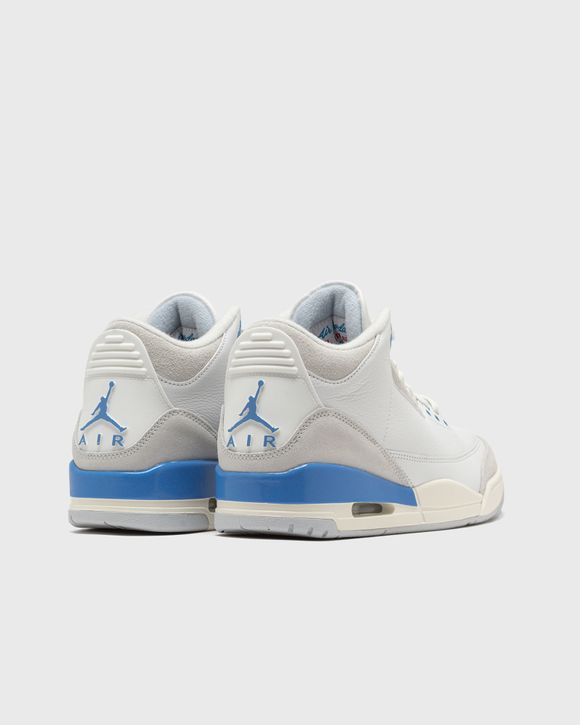 Jordan AIR JORDAN 3 RETRO GS LUCKY SHORTS White SUMMIT WHITE HYDROGEN BLUE LEGEND B