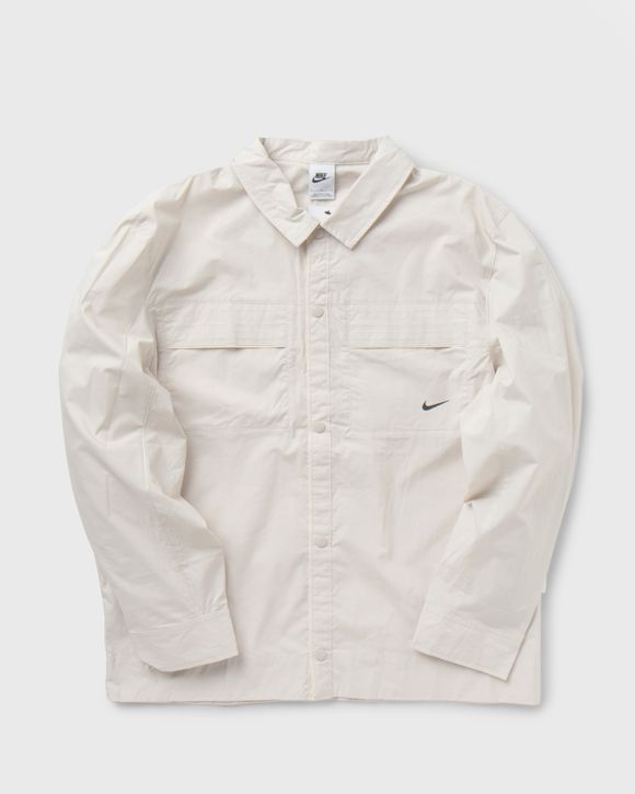 Nike Unlined Woven Button-Up Top White | BSTN Store