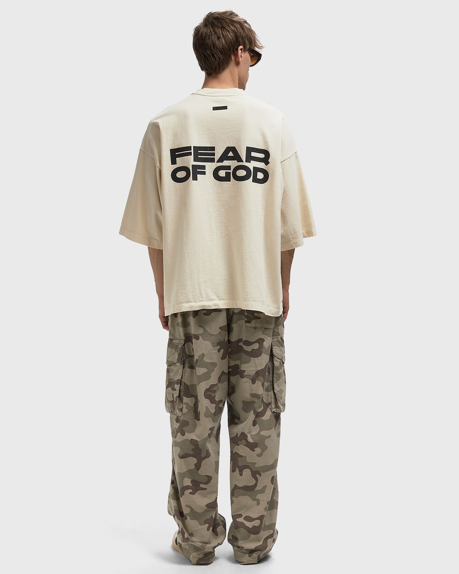 Fear of God RELAXED "DISCIPLE" TEE Beige | BSTN Store