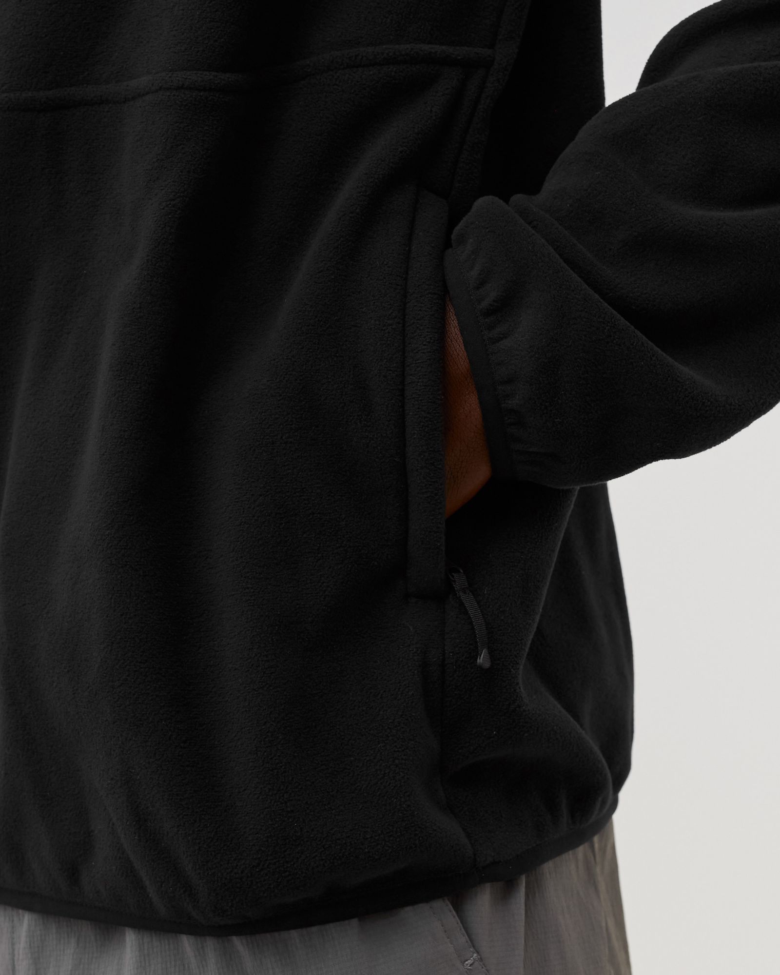 Goldwin Micro Fleece Parka Black | BSTN Store