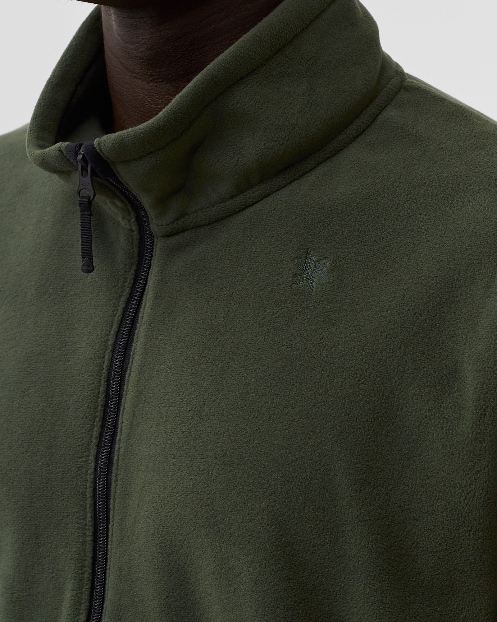 Goldwin Micro Fleece Half Zip Green | BSTN Store