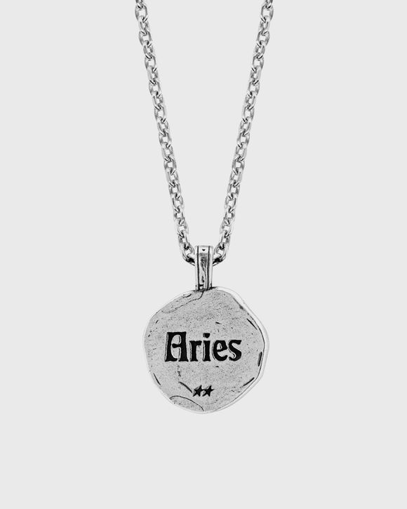 Silver aries necklace store
