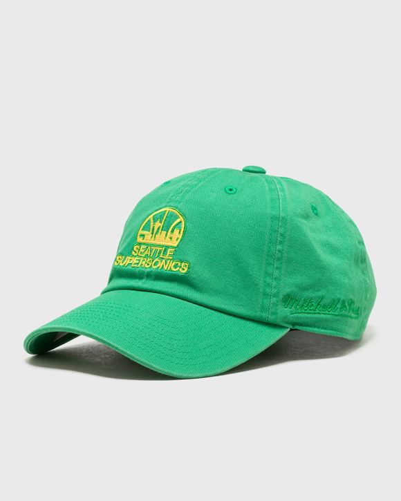 Mitchell & Ness NBA GOLDEN HOUR GLAZE STRAPBACK HWC SEATTLE SUPERSONICS ...