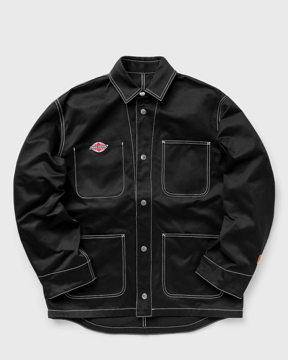 Heron Preston WHITE STITCH GHOST POCKET JKT Black | BSTN Store
