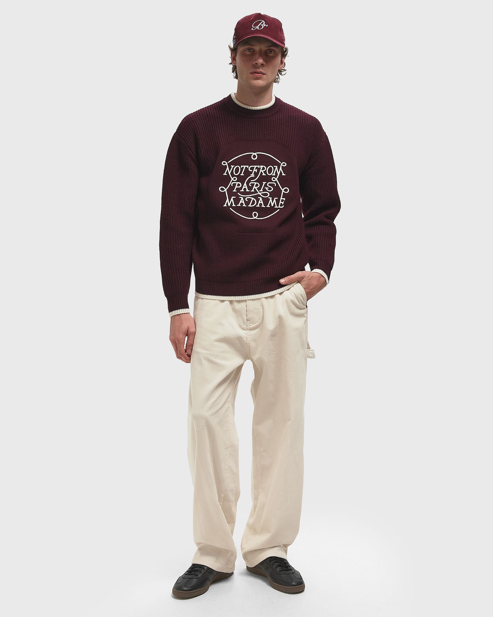 Drôle de Monsieur La Maille Slogan Red | BSTN Store