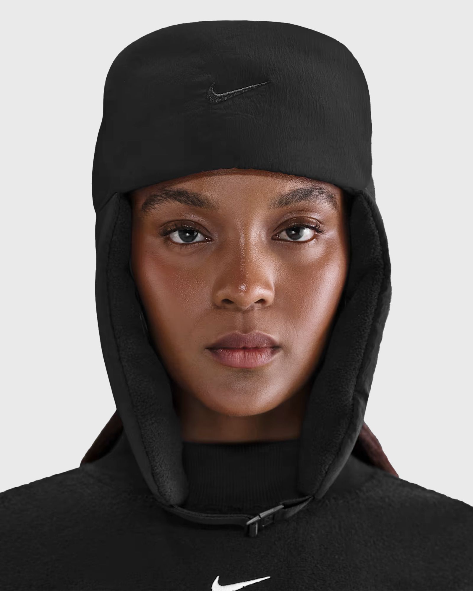 Nike FLY CAP PUFFER TRAPPER L Black | BSTN Store