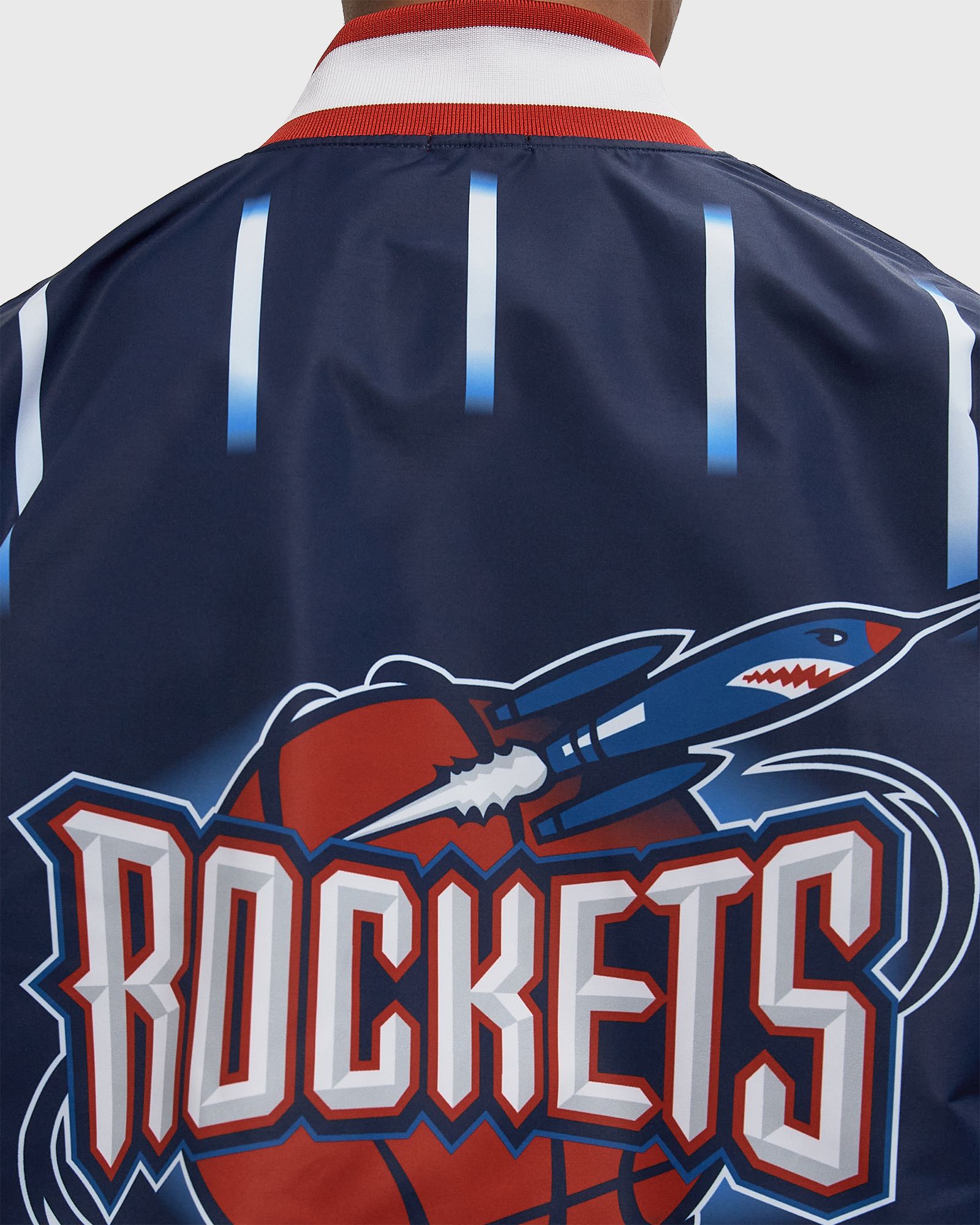 Mitchell & Ness NBA AUTHENTIC WARM UP JACKET HOUSTON ROCKETS 1995-96 ...