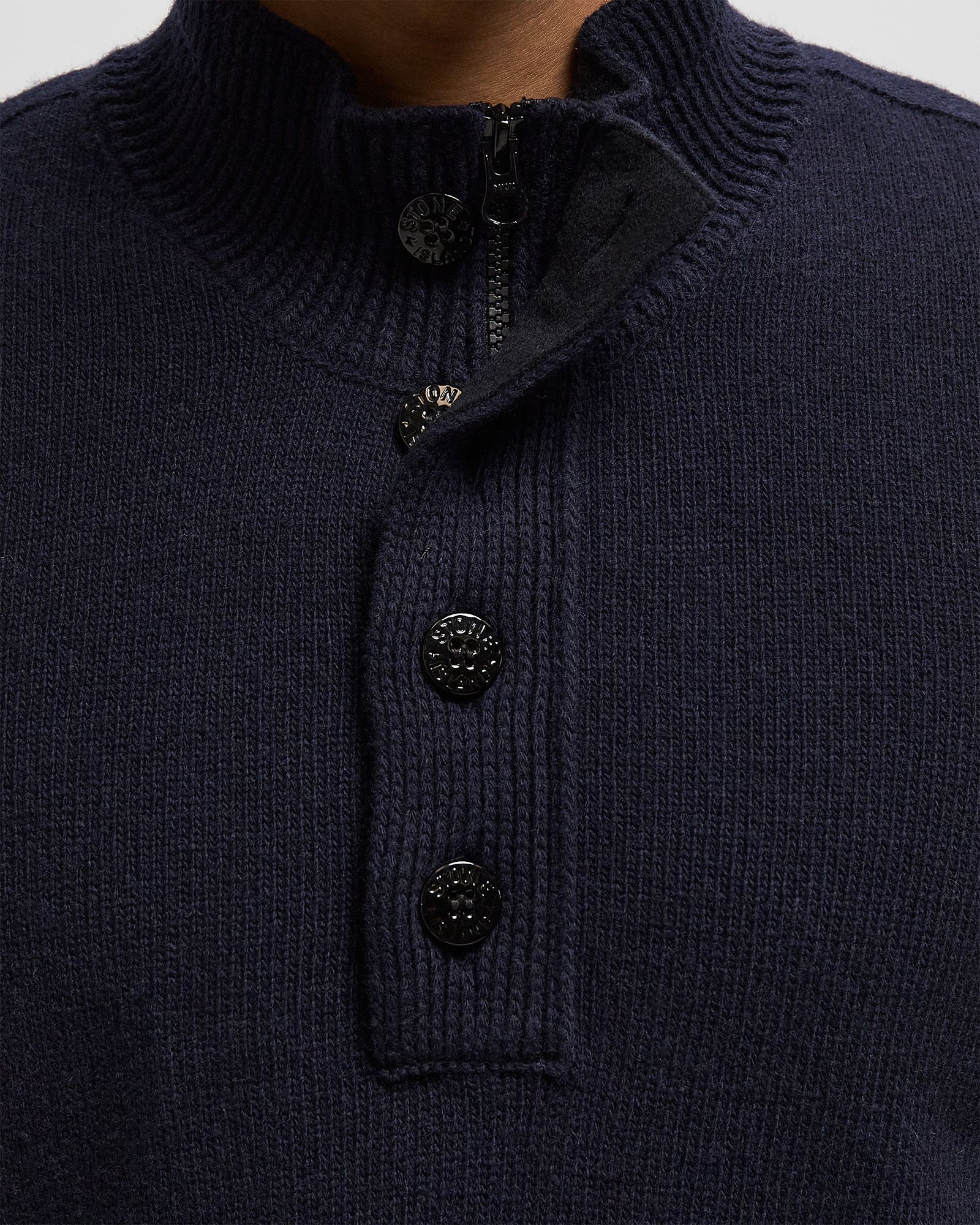 Stone Island LS POLO Blue | BSTN Store