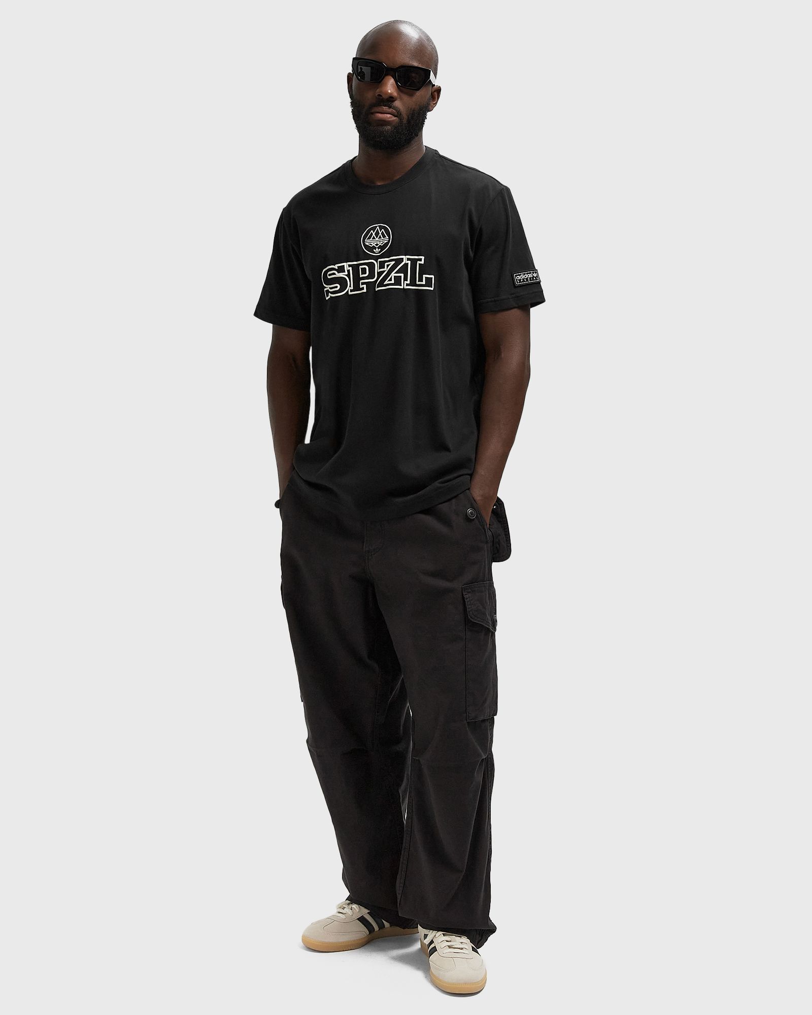 Adidas SPZL LOGO TEE Black | BSTN Store