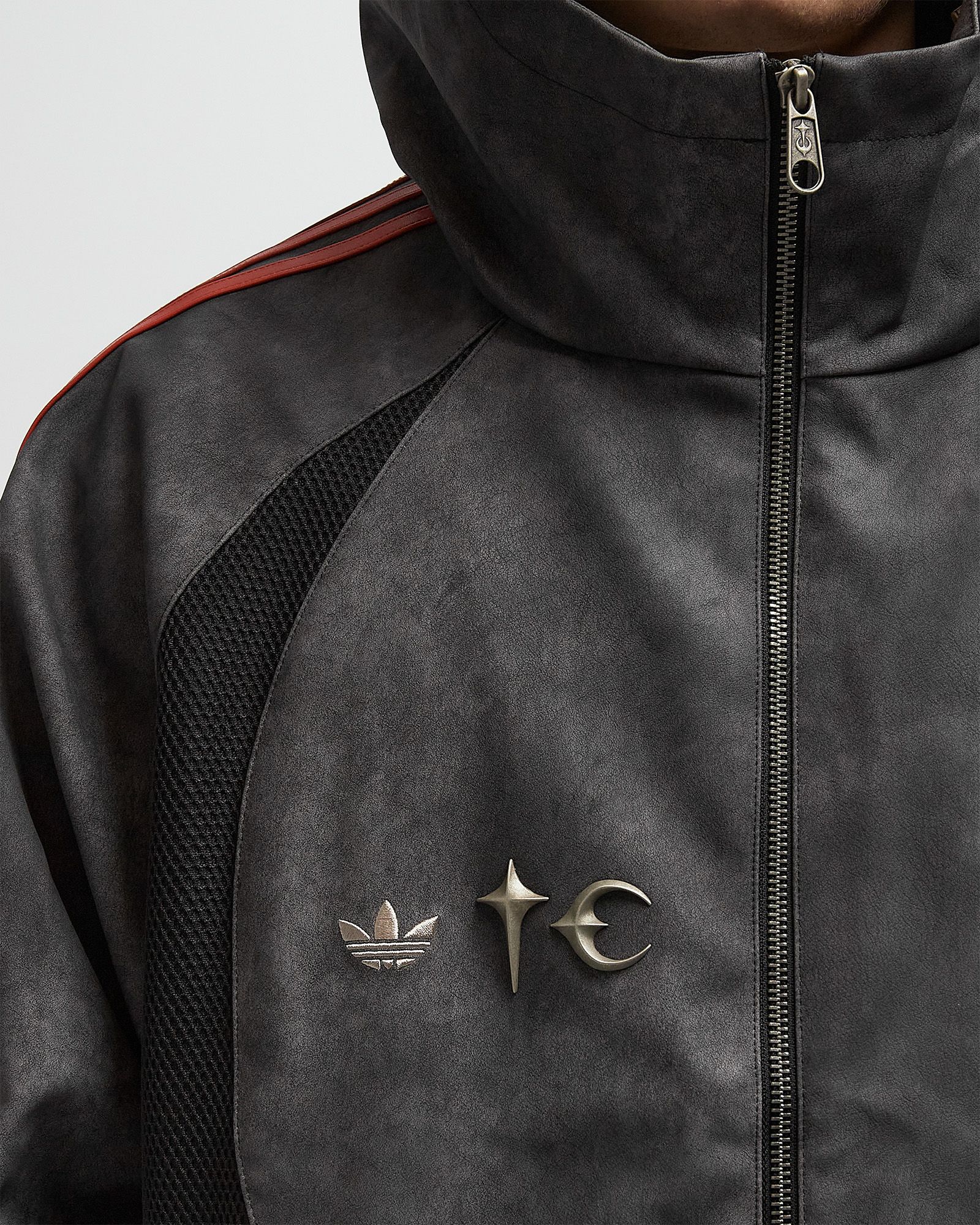 Adidas x THUG CLUB TG LTHR JACKET Black | BSTN Store