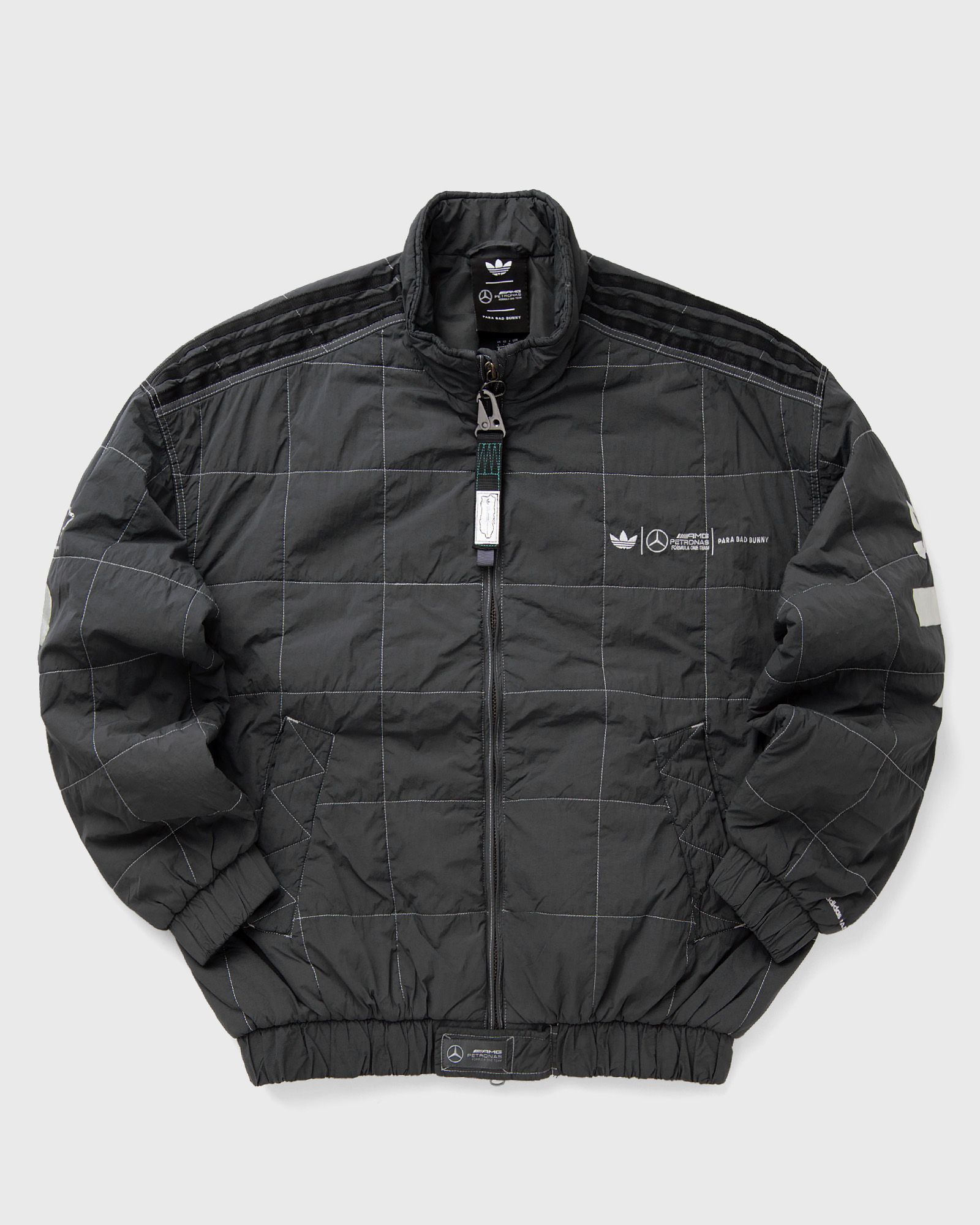 Adidas x BAD BUNNY X MERCEDES F1 RACING JACKET B Grey | BSTN Store