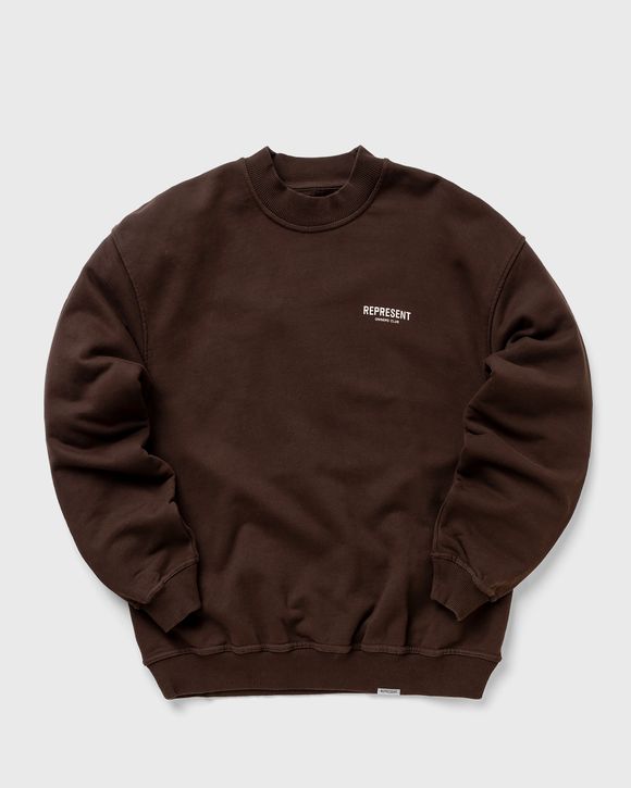 Represent REPRESENT OWNERS CLUB SWEATER Brown | BSTN Store