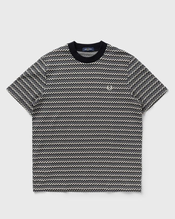 Fred Perry JACQUARD T-SHIRT Blue | BSTN Store